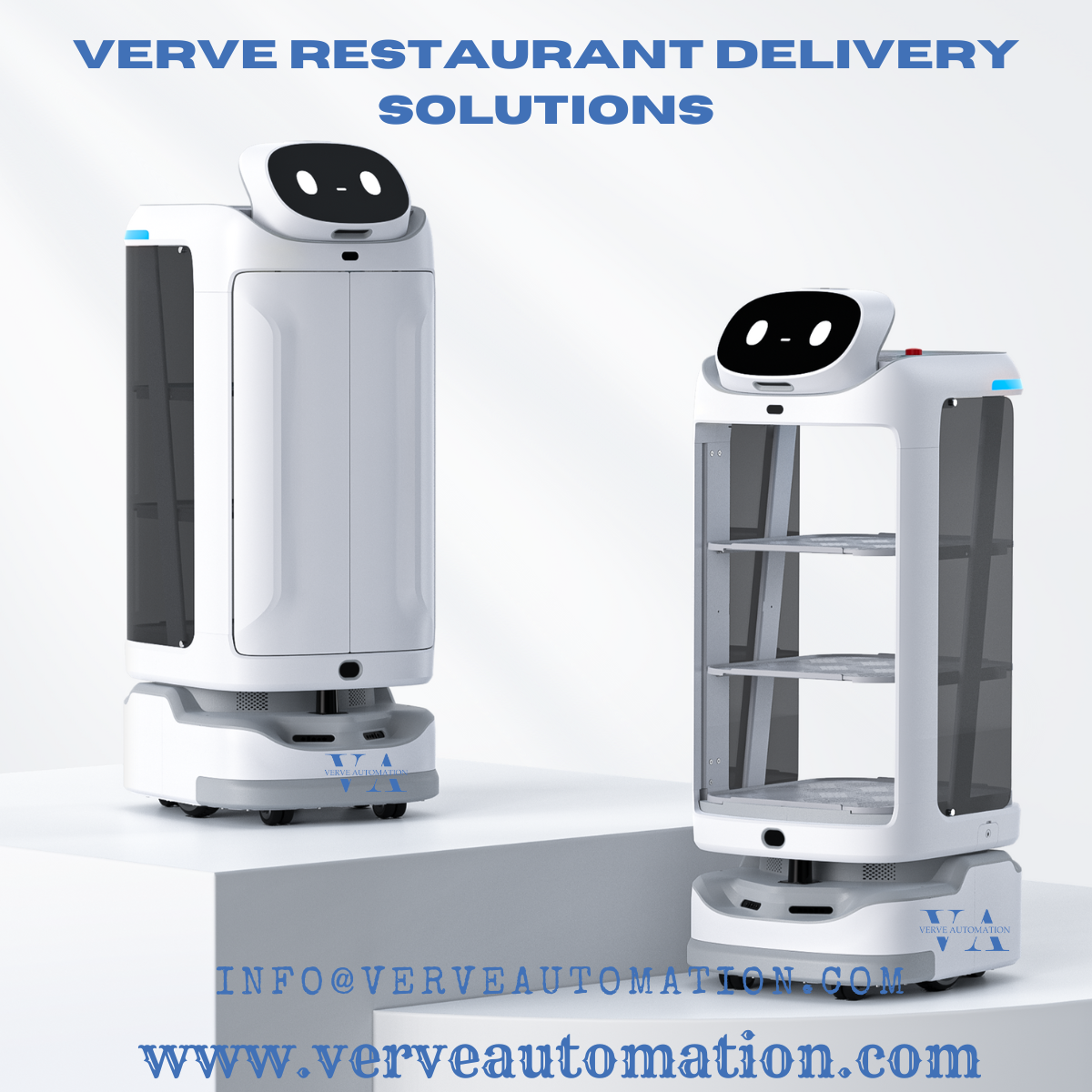 Restaurant Delivery Robots - Verve Automation