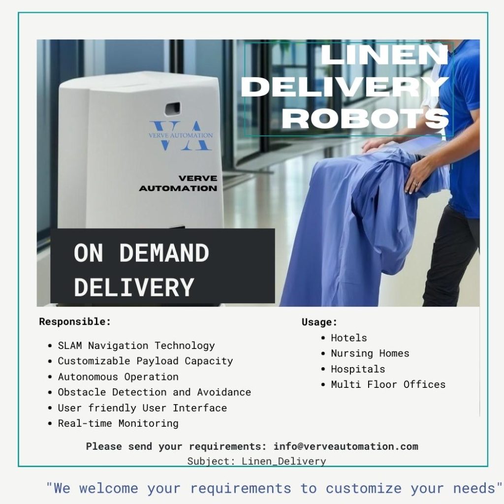 Hospital Delivery Robots - Verve Automation